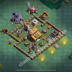 Top Builder Hall Level 3 Base Layouts for COC Clash of Clans 2023 - BH3