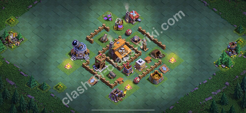 Top Builder Hall Level 3 Anti Everything Base - Clash of Clans 2022 ...
