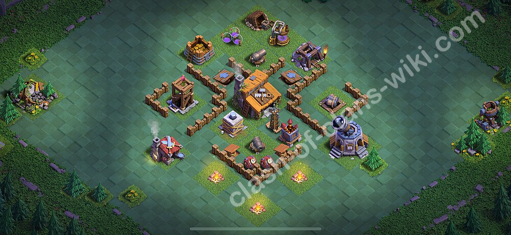 Top Builder Hall Level 3 Max Levels Base - Clash of Clans 2022 - BH3, #61