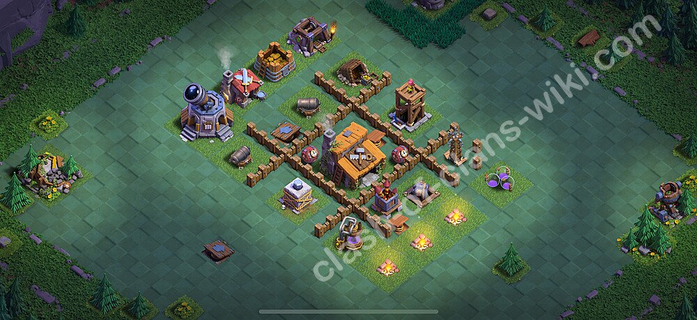 Top Builder Hall Level 3 Max Levels Base - Clash of Clans 2023 - BH3, #64