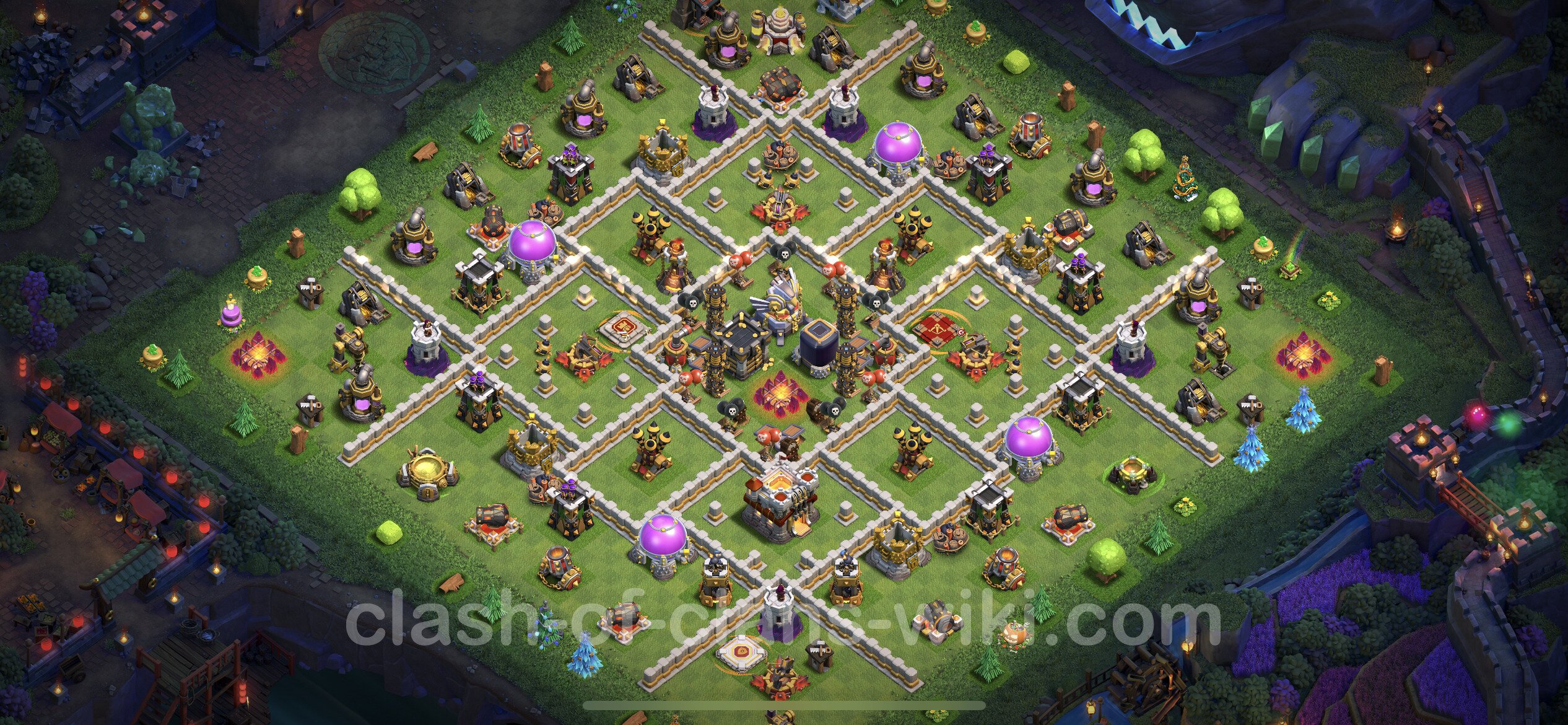Town Hall 11 Max Base Levels - Design Talk