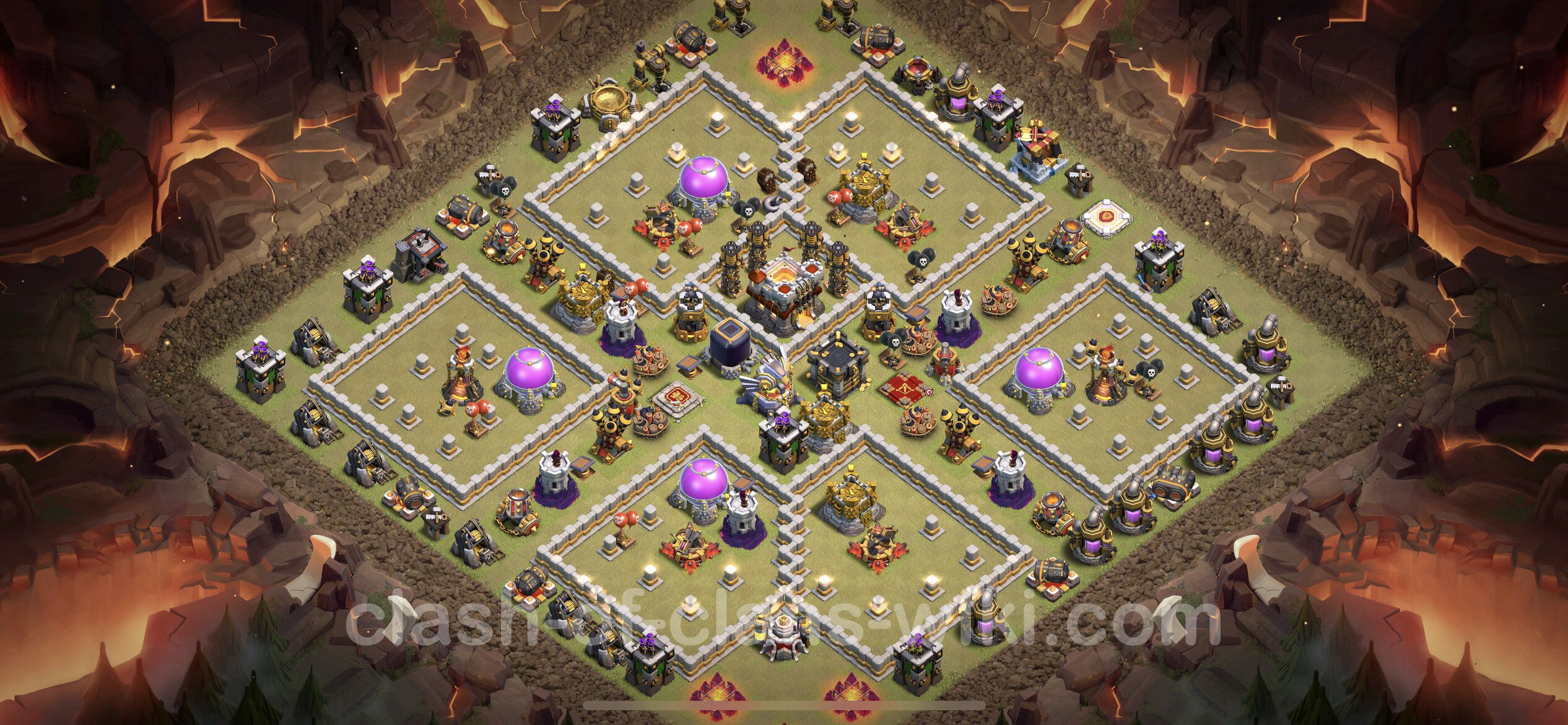 Meilleur Base de Guerre Hôtel de Ville niveau 11 + Lien (Link), Hybride ...