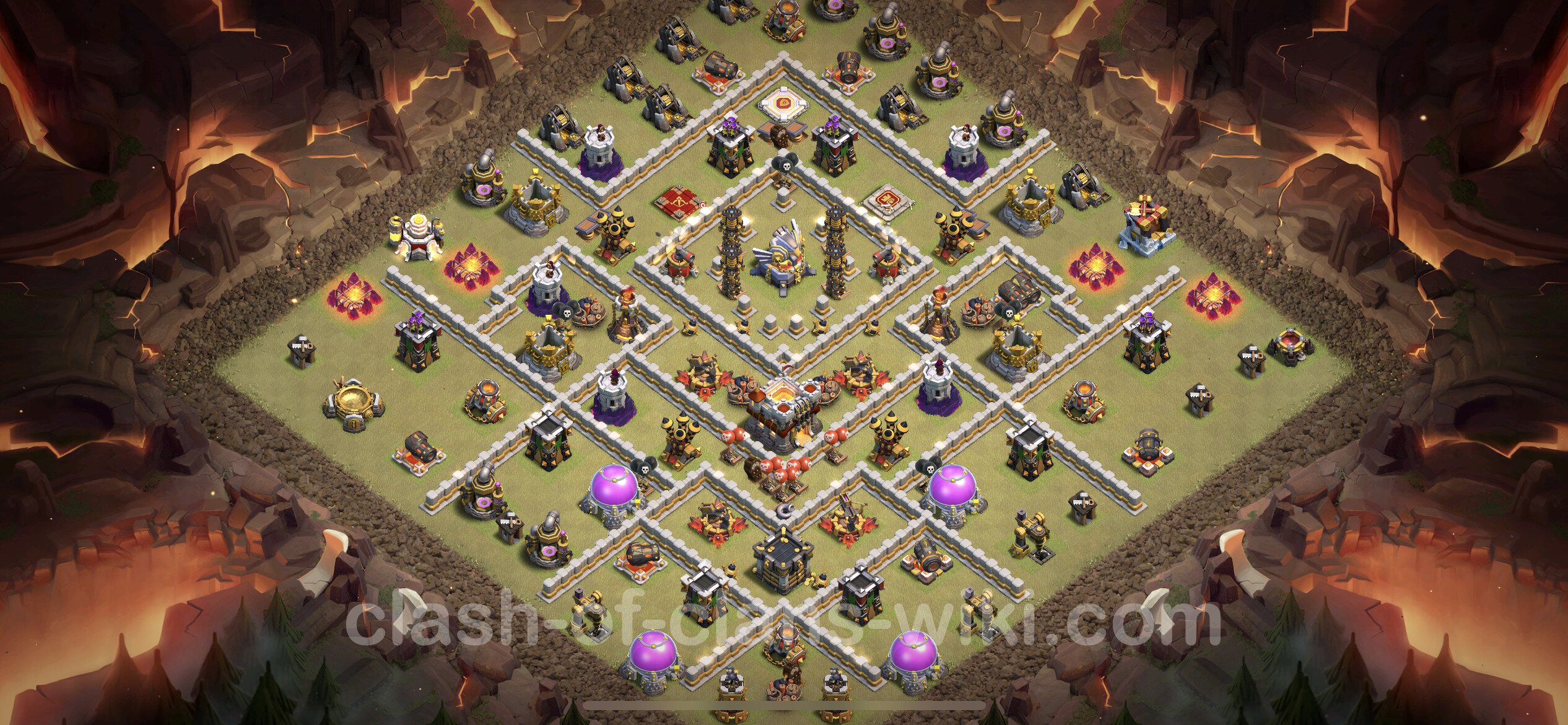 Best Anti 3 Stars War Base TH11 with Link 2022 - Town Hall Level 11 CWL ...
