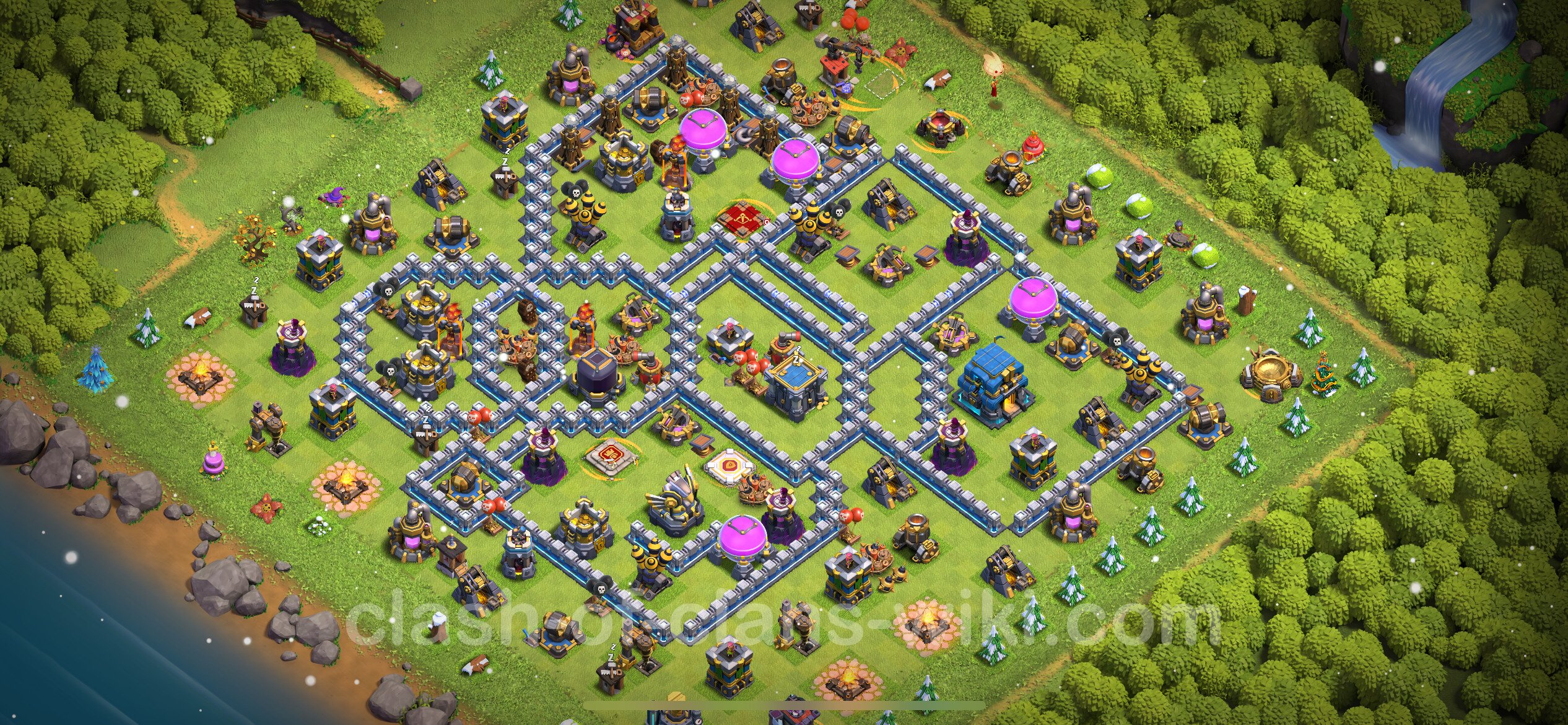 Farming Base TH12 Max Levels with Link, Anti 3 Stars 2023 - Town Hall ...