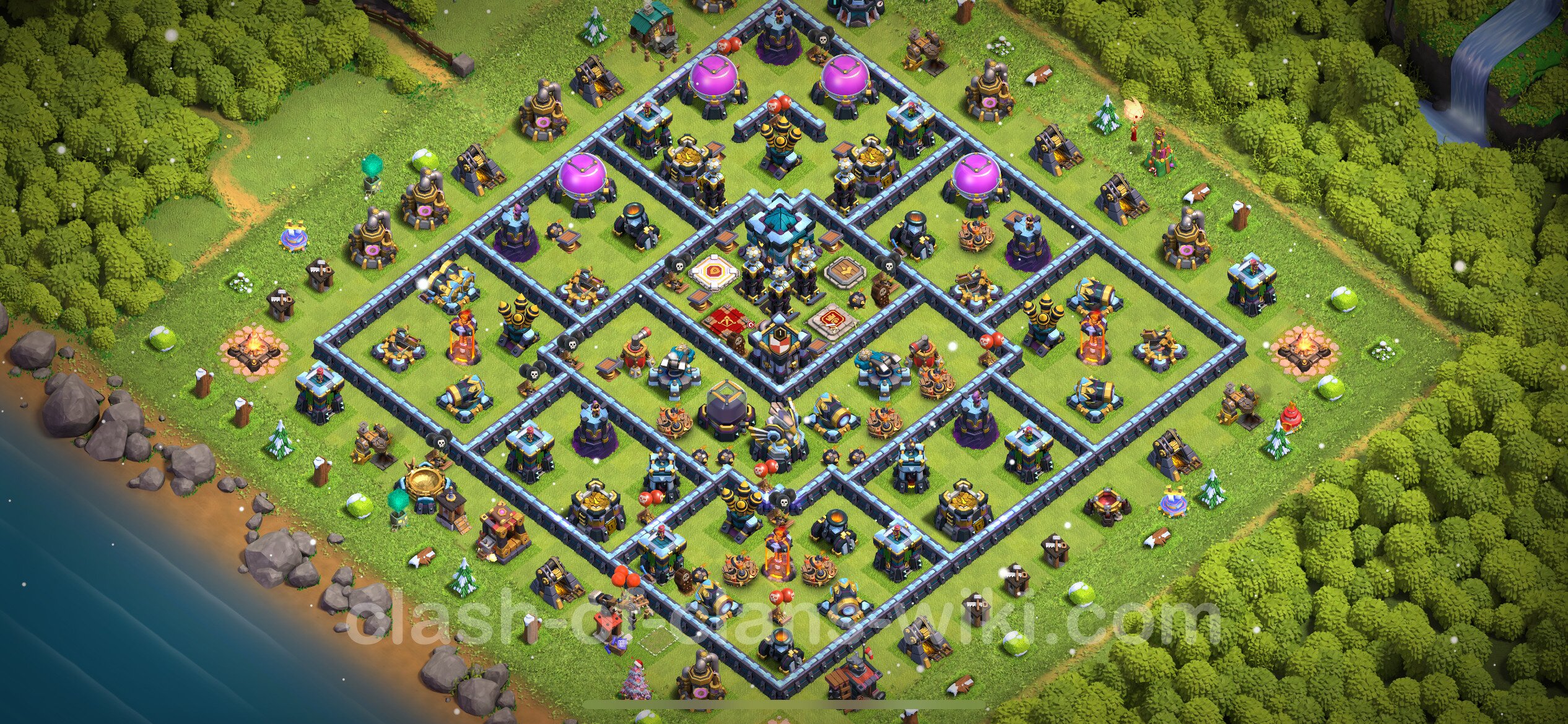 Meilleur Anti 2 Etoiles Base Hôtel de Ville niveau 13 + Lien (Link ...