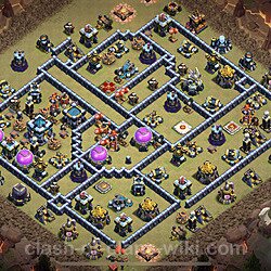 Best TH13 War Base Layouts with Links 2022 - Copy Town Hall Level 13 ...