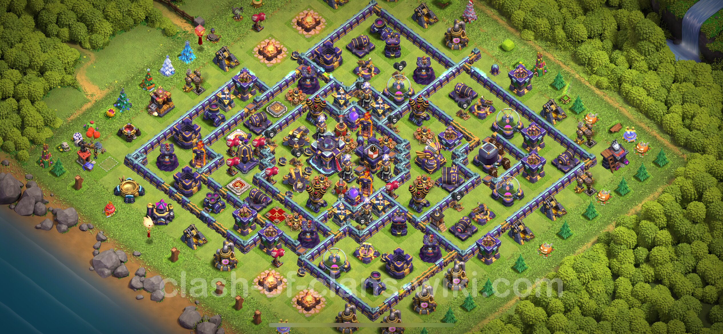 Best Anti 2 Stars Base TH15 with Link, Legend League 2023 - Town Hall Level 15 Base Copy, #1207