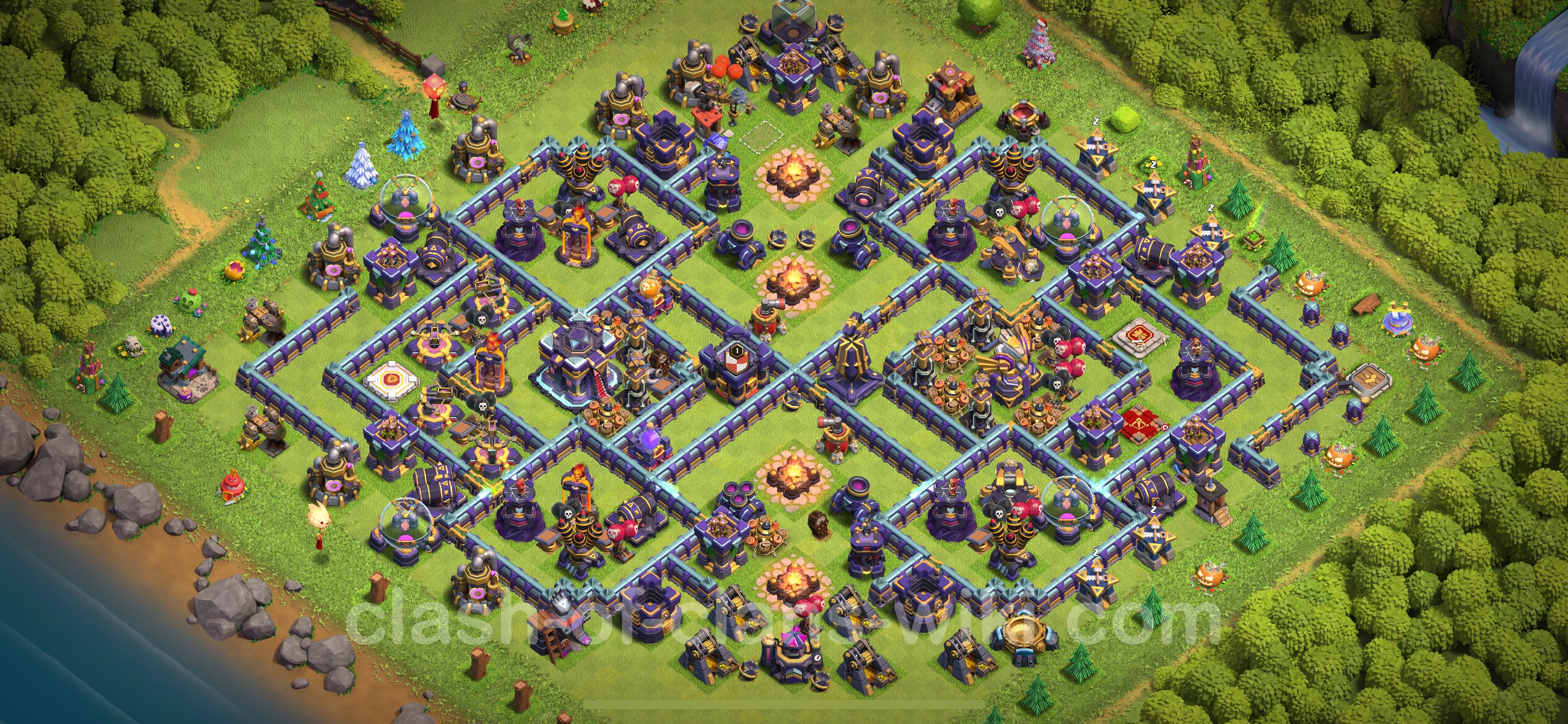Trophy (Defense) Base TH15 with Link - Clash of Clans 2023 - Town Hall ...