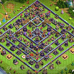 Copy Best Anti Everything TH15 COC Defense Base 2023 - Town Hall Level 15 Layout Link, #10