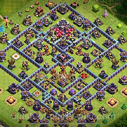 Best TH15 Trophy/Defense Base Layouts with Links 2022 - Copy Town Hall ...