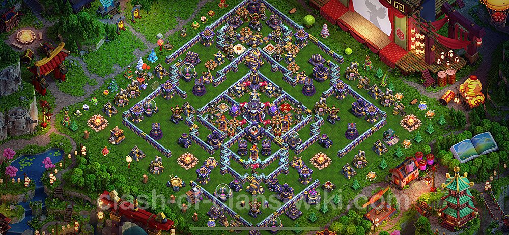 Best Anti 3 Stars Base TH15 with Link, Anti Everything 2023 - Town Hall Level 15 Base Copy, #868