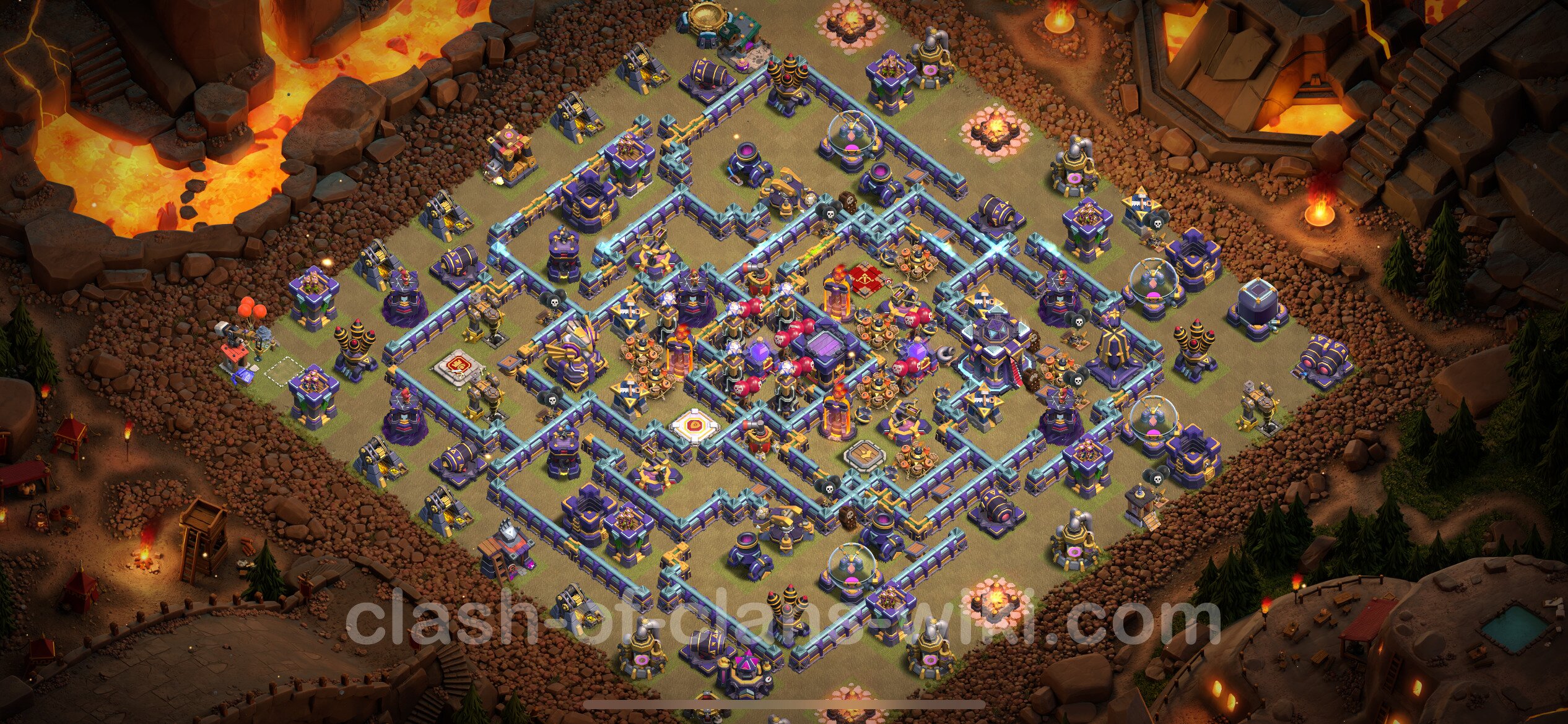 Best War Base TH15 with Link 2023 - Town Hall Level 15 CWL Base Copy, #1250