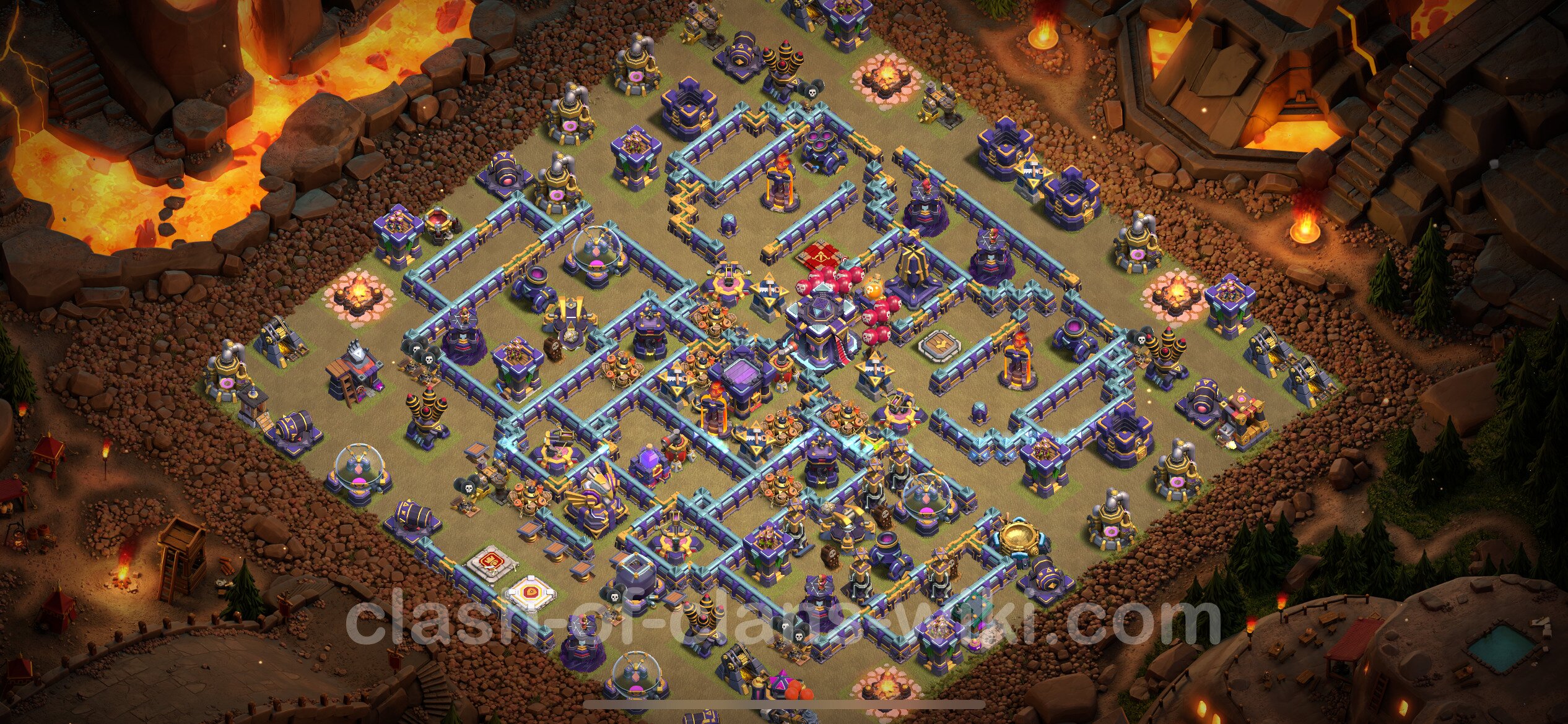Best War Base TH15 with Link 2023 - Town Hall Level 15 CWL Base Copy, #1289