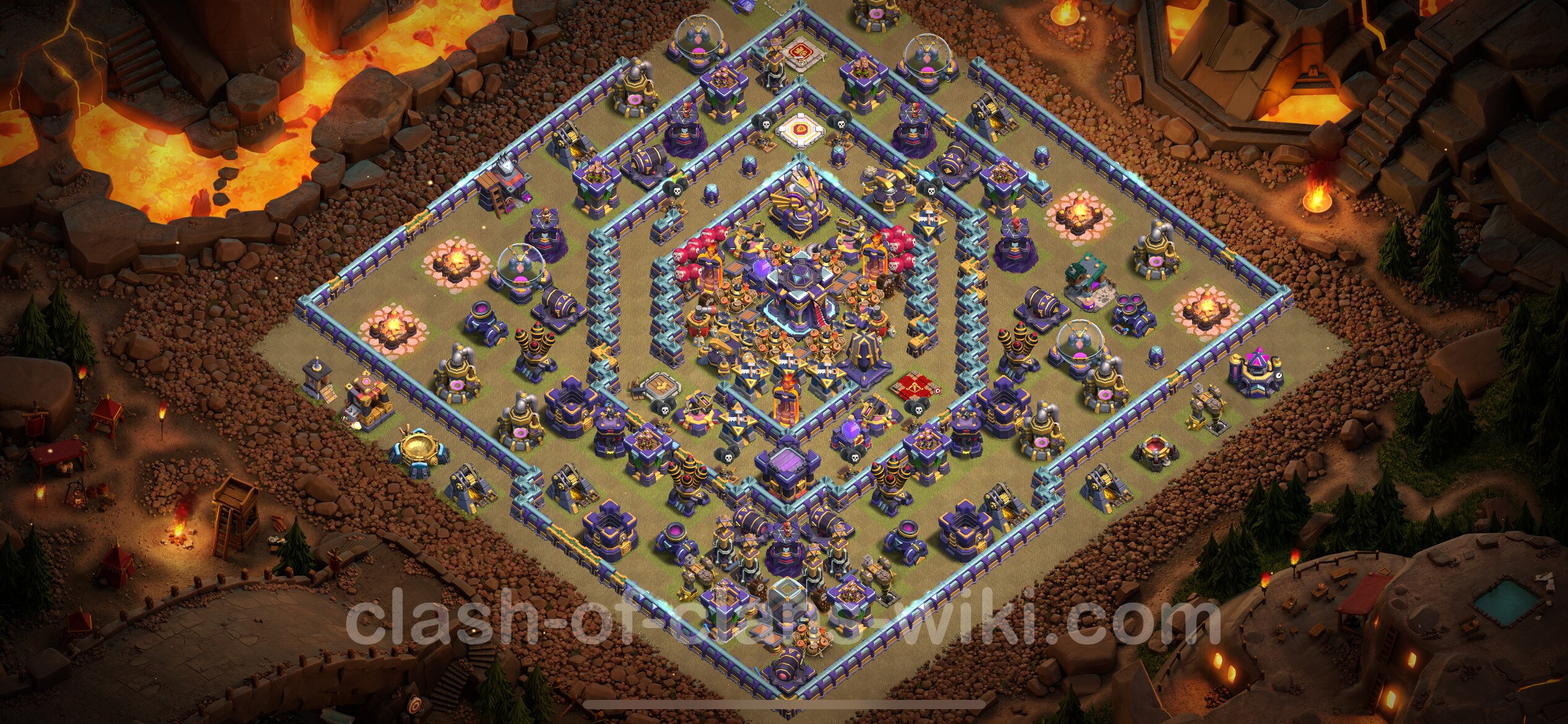 Best War Base TH15 with Link, Anti Everything 2023 - Town Hall Level 15 ...