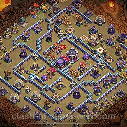 Die Beste RH 15 CK Clan Krieg Base - Gute COC 2023 CW / CWL Clan Wars ...