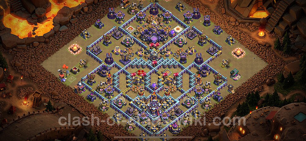 Best War Base TH15 with Link, Hybrid 2023 - Town Hall Level 15 CWL Base ...