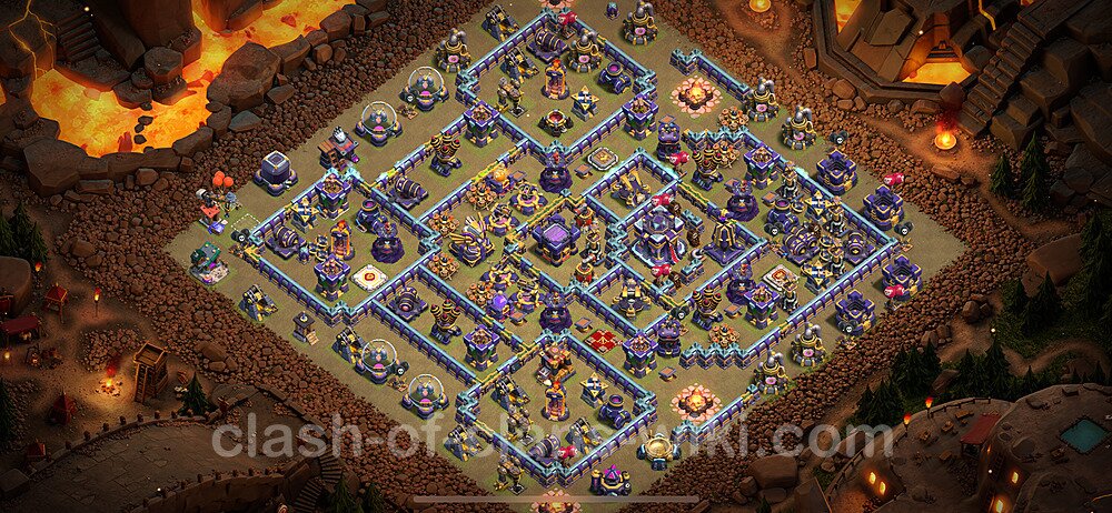 Best Anti 3 Stars War Base TH15 with Link, Anti Everything 2023 - Town Hall Level 15 CWL Base ...