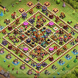 Best TH16 Base Layouts with Links 2025 - Copy Town Hall Level 16 COC ...