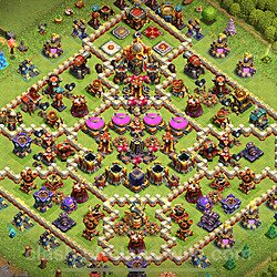 Best TH16 Base Layouts with Links 2025 - Copy Town Hall Level 16 COC ...