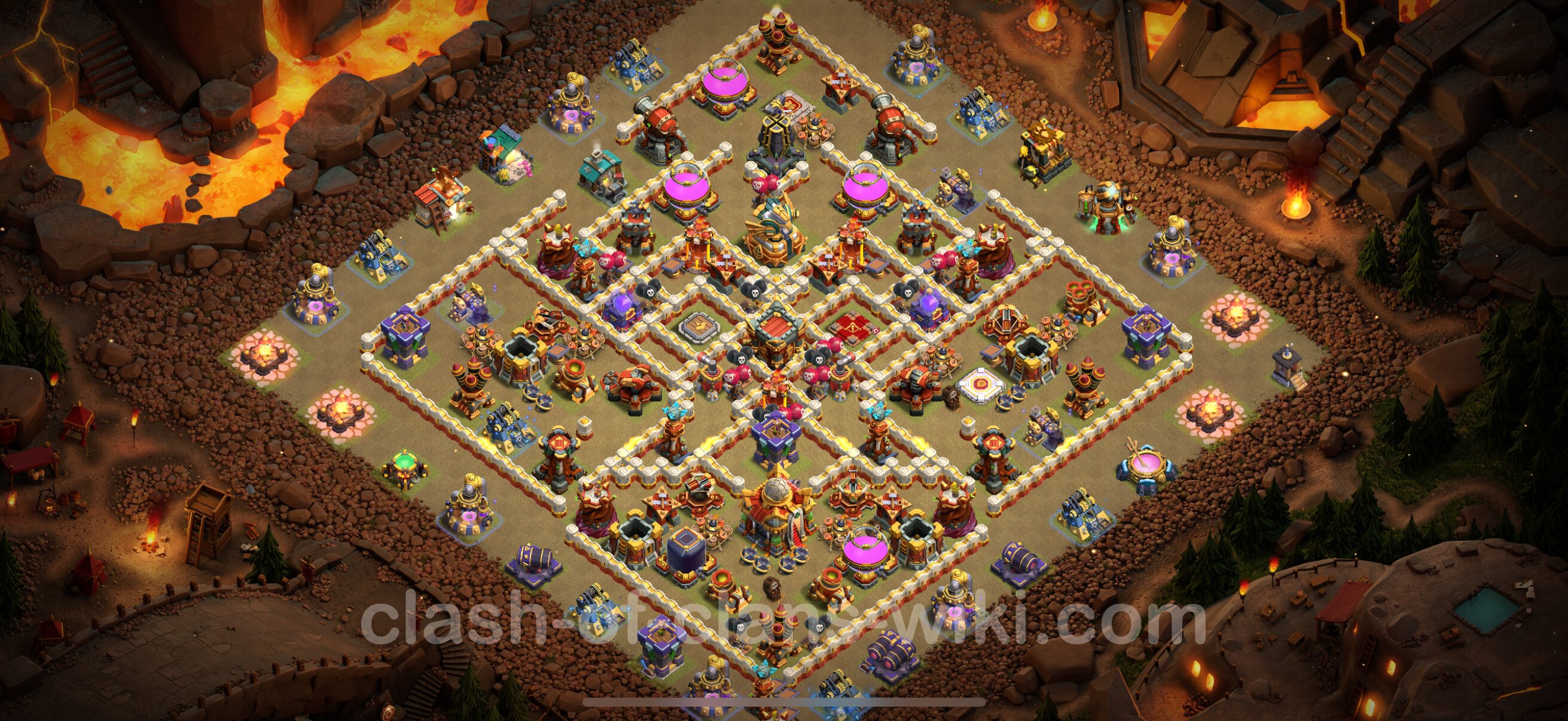Best Anti 3 Stars War Base TH16 with Link, Anti Everything 2025 - Town Hall Level 16 CWL Base ...