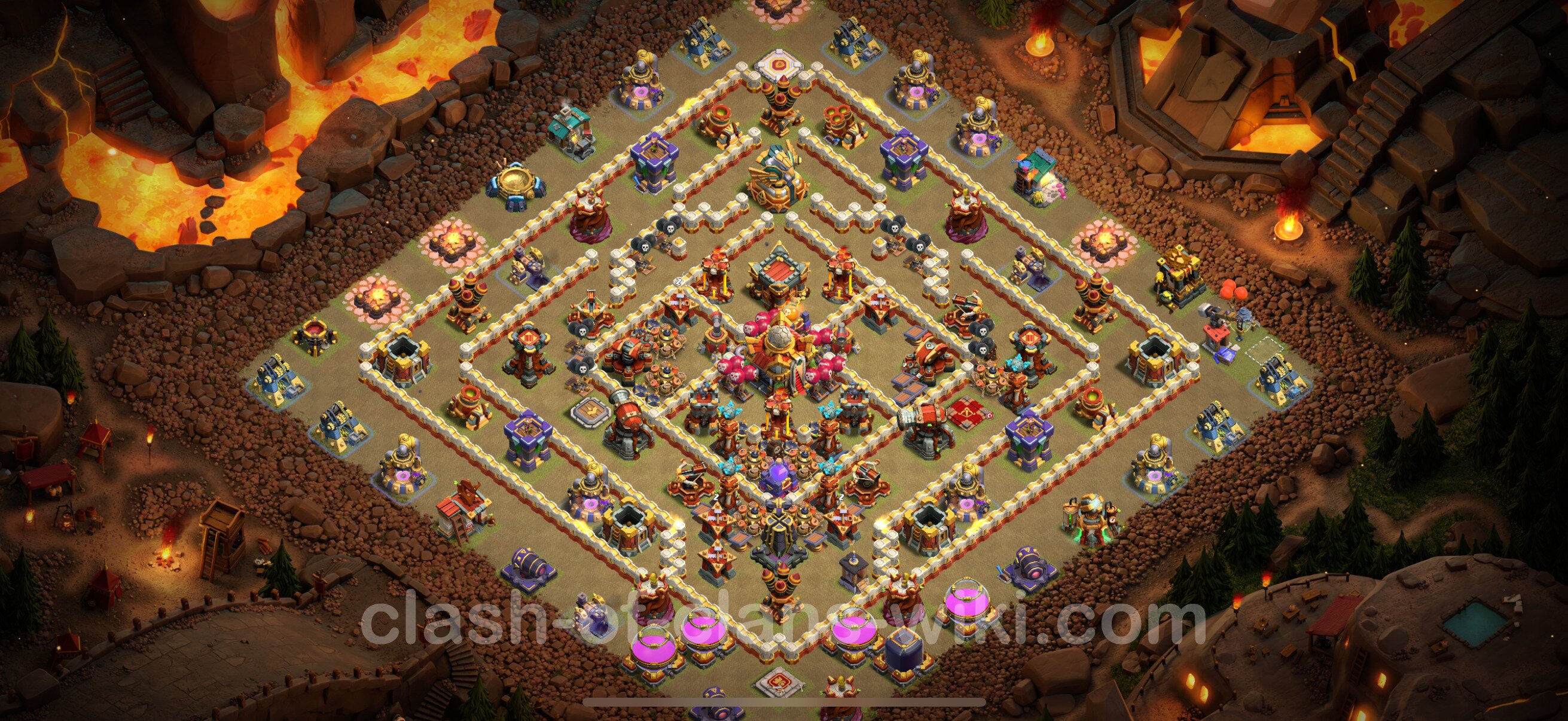 Best War Base TH16 with Link, Anti Everything 2024 - Town Hall Level 16 ...