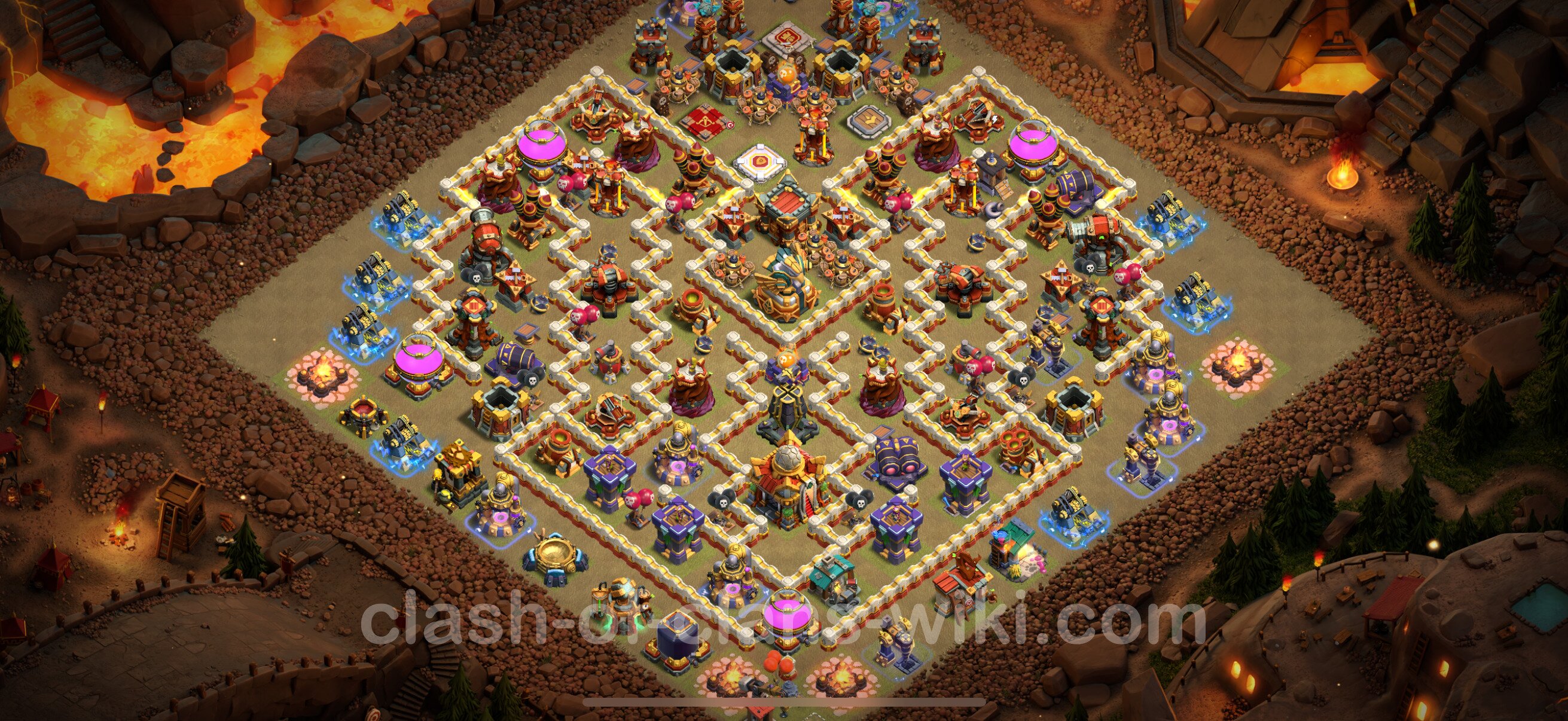 Best Anti 3 Stars War Base TH16 with Link 2025 - Town Hall Level 16 CWL ...