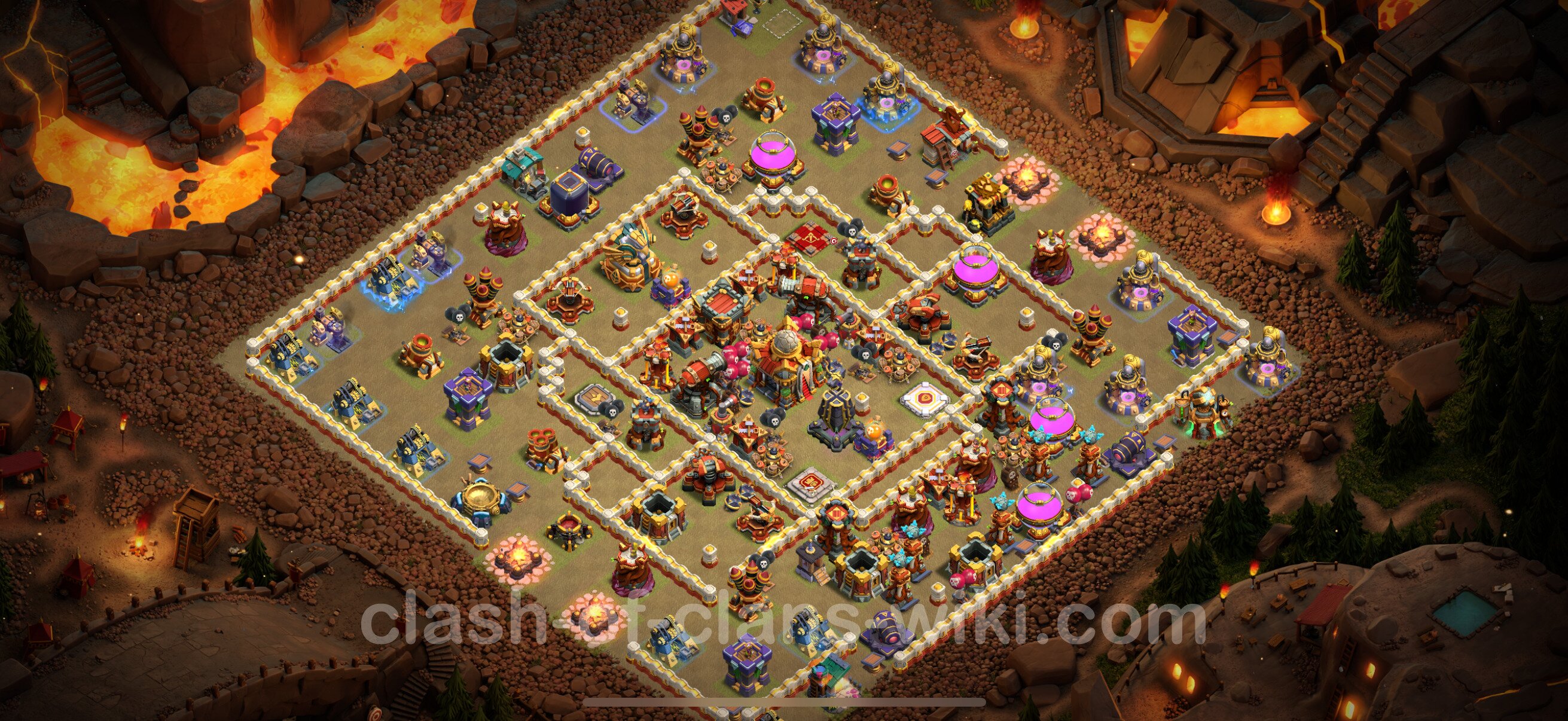 Best Anti 2 Stars War Base TH16 with Link 2025 - Town Hall Level 16 CWL ...