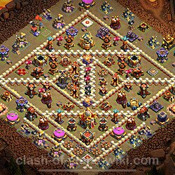 Best TH16 Base Layouts with Links 2025 - Copy Town Hall Level 16 COC ...