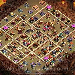 Best TH16 Base Layouts with Links 2025 - Copy Town Hall Level 16 COC ...