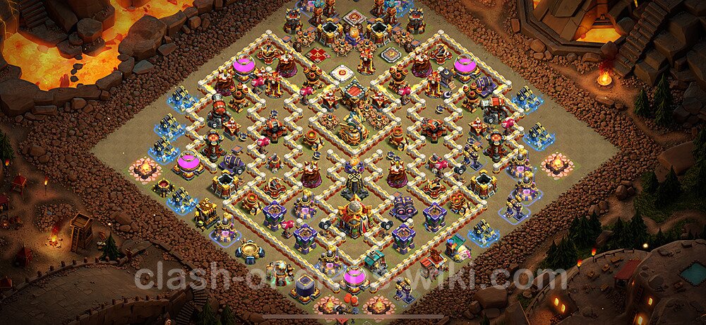 Best Anti 3 Stars War Base TH16 with Link 2024 - Town Hall Level 16 CWL ...