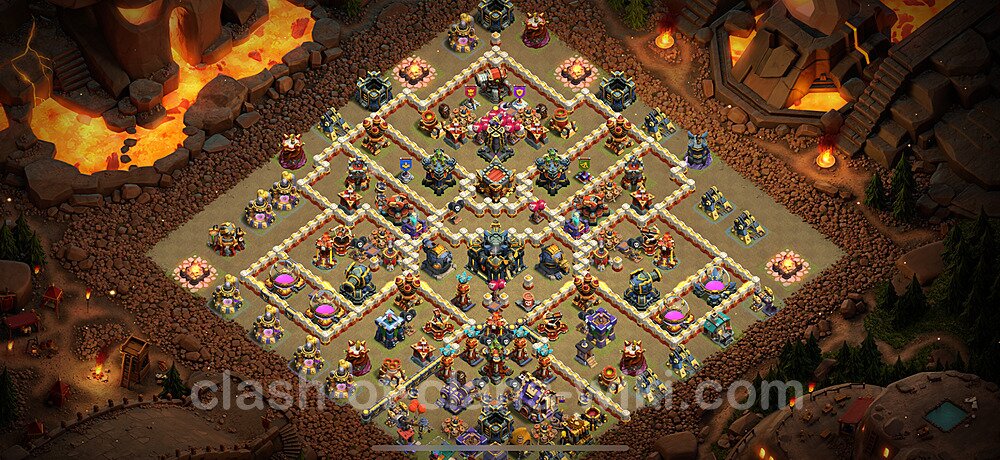 Best Anti 3 Stars War Base TH17 with Link 2025 - Town Hall Level 17 CWL ...
