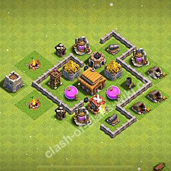 Best TH3 Base Layouts 2021 - Town Hall Level 3 COC Bases, Page 4