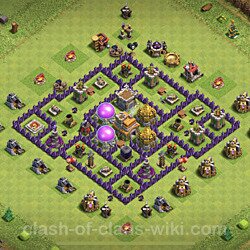 Best TH7 Base Layouts with Links 2022 - Copy Town Hall Level 7 COC Bases