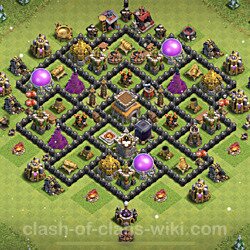 Best TH8 Trophy/Defense Base Layouts with Links - Copy Town Hall Level ...